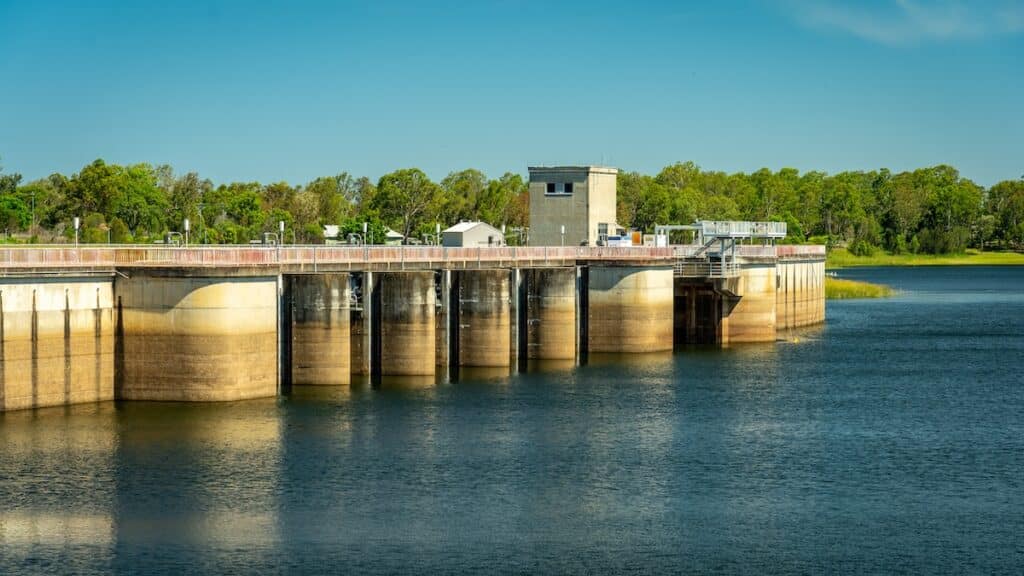 North Pine Dam upgrade pumps up a temporarily lower dam level - Pump ...
